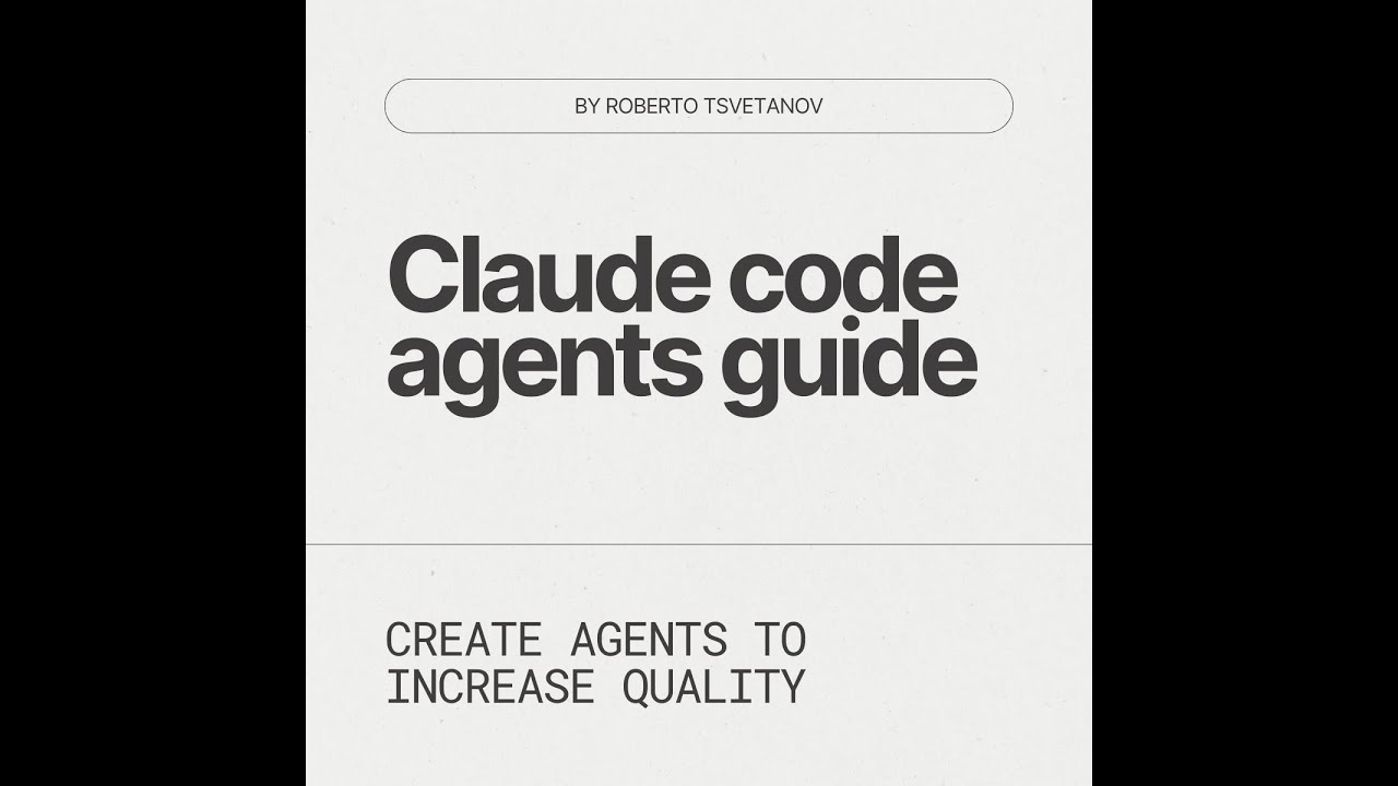 5 Claude Code Agents for React/React-Native #tutorial #agents #ai