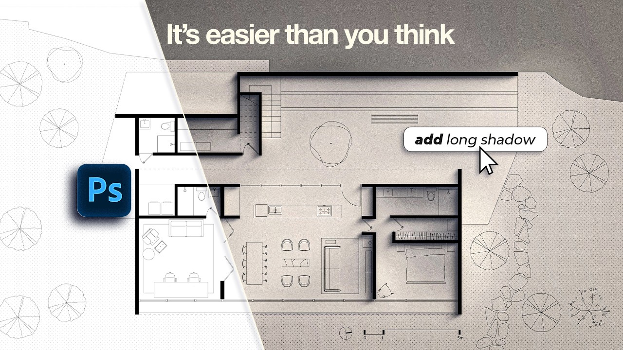 How I Turn Simple Floor Plans Into Beautiful Architectural Drawings