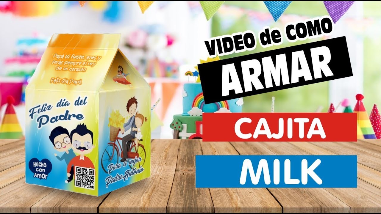 Como Armar Cajitas Milk