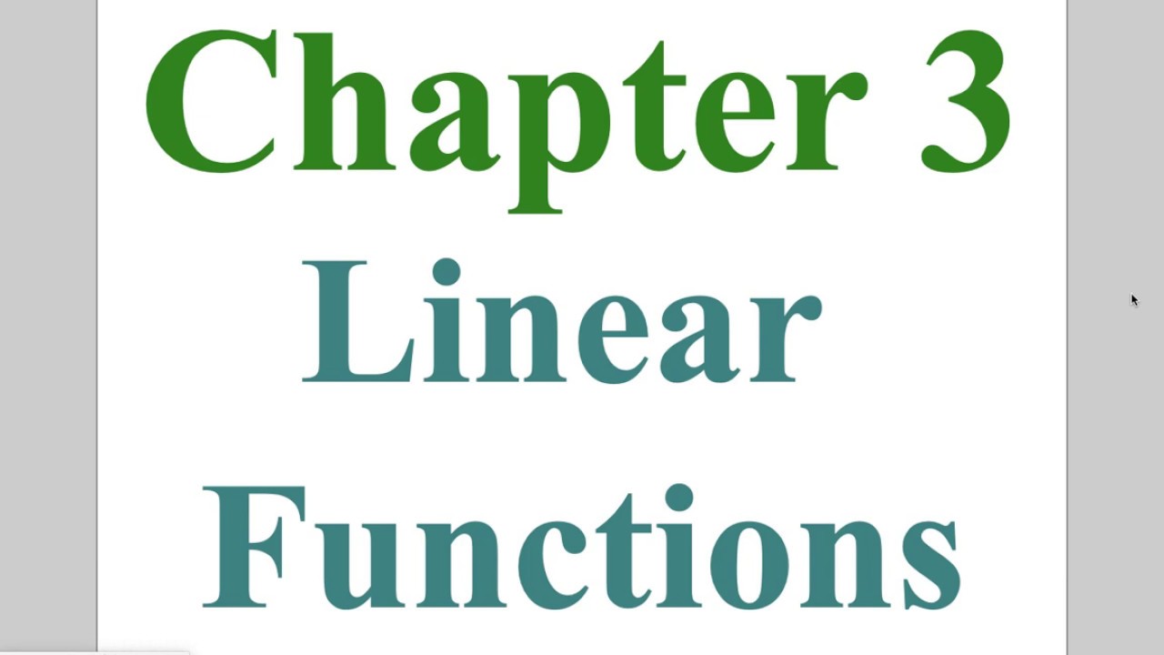 Algebra - Lesson 3-1: Relations and Functions