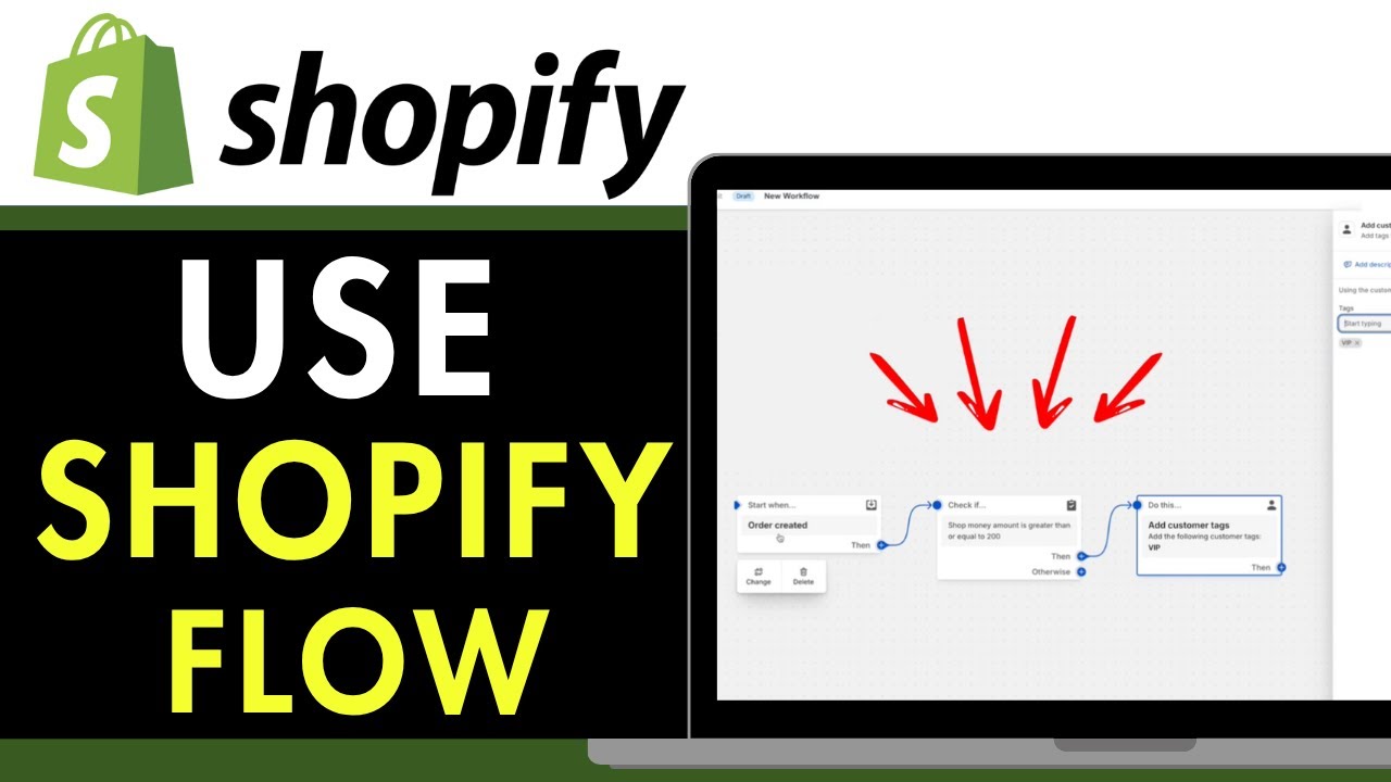 How to Use Shopify Flow | Workflow Automation 2025 (SHOPIFY TUTORIAL)