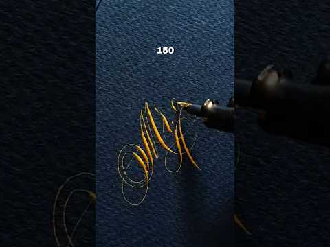 Calligraphy for Wedding Invitations. #calligraphy #custominvitations #weddinginvitations
