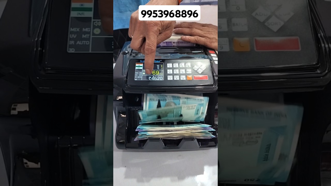 Top 5 Best Heavy Duty Mix Cash Counting Machine Kavinstar Model BR-560 #ShortsIndia #2025 #business