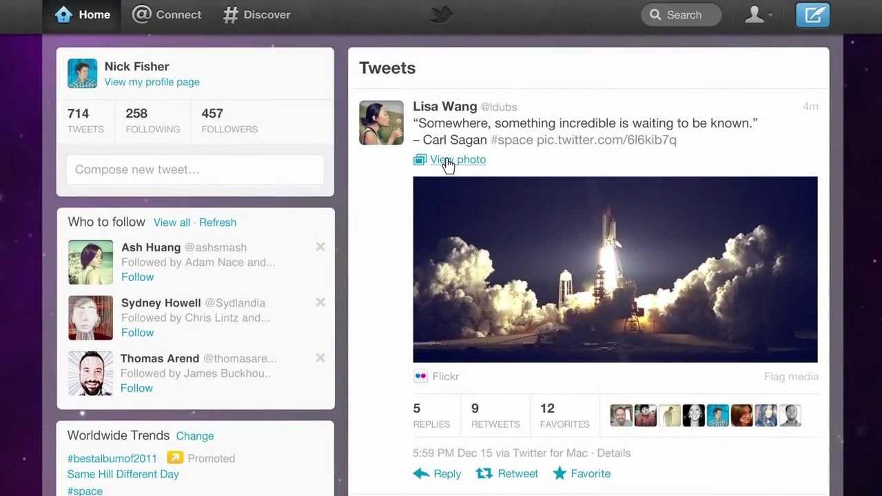 Tour of the New Twitter