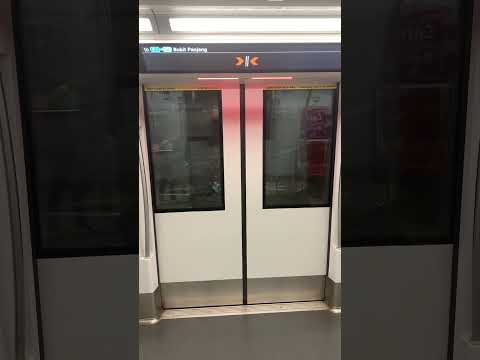 Singapore MRT Door Closing (DownTown Line C951) #downtownline #massrapidtransit #singaporemrt
