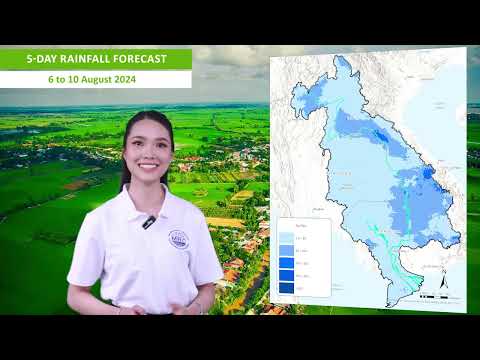 Mekong Flood and Drought Forecast on 5 August 2024