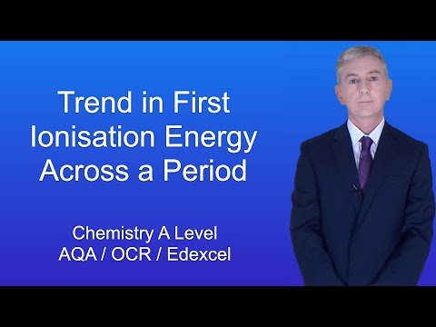 A Level Chemistry Revision "Trend in First Ionisation Energy Across a Period"