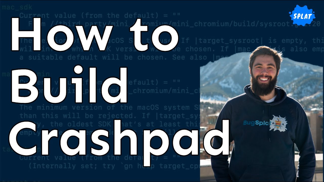 How to Build Crashpad | Crash Reporting for C++
