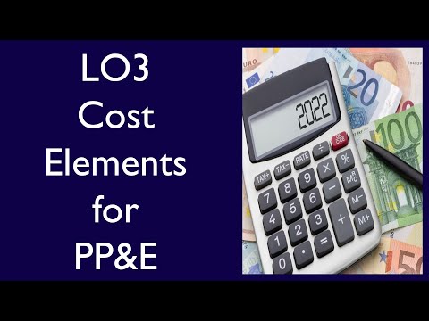 Chapter 9, LO3, Cost Elements, What is included in the cost of an item of PP&E?