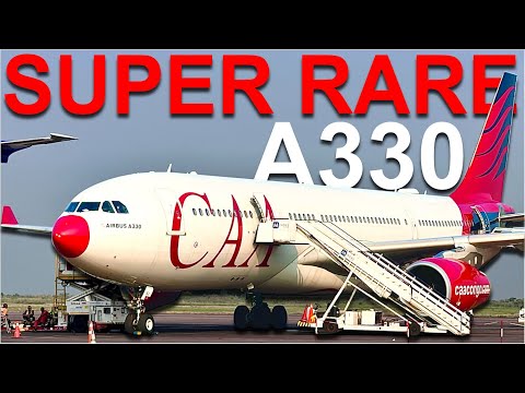 WORLD'S RAREST A330? FlyCAA FIRST Class from Kinshasa to Lubumbashi