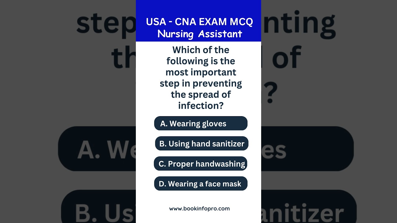 USA - CNA Exam MCQ - Certified Nursing Assistant Practice quiz