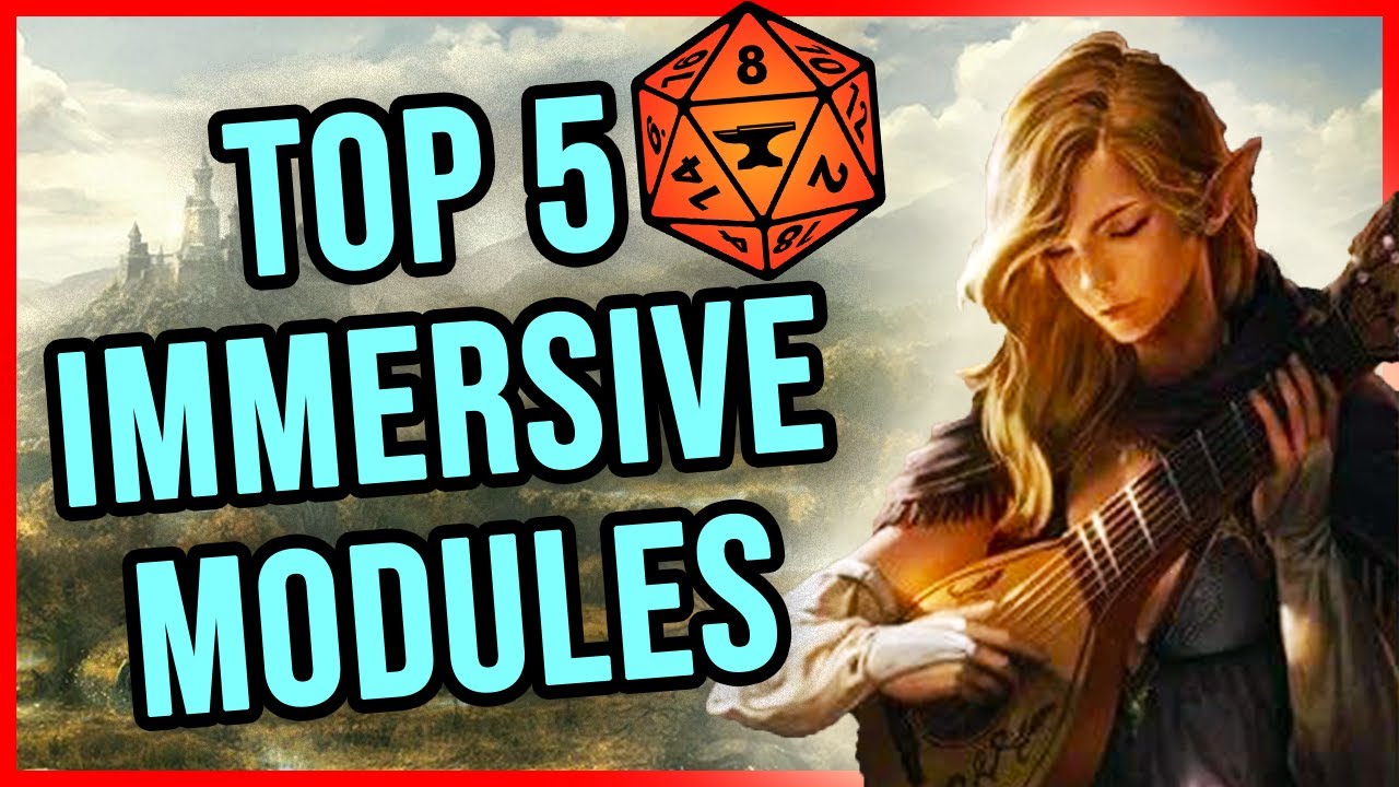 Foundry VTT Makes D&D IMMERSIVE - Top 5 Immersion Enhancing Modules