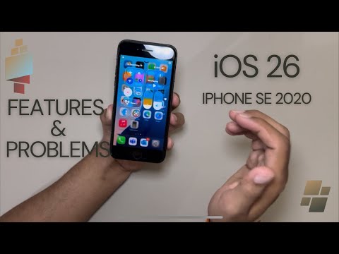 iOS 26 on iPhone SE 2020 | iOS 26 Features #apple #ios