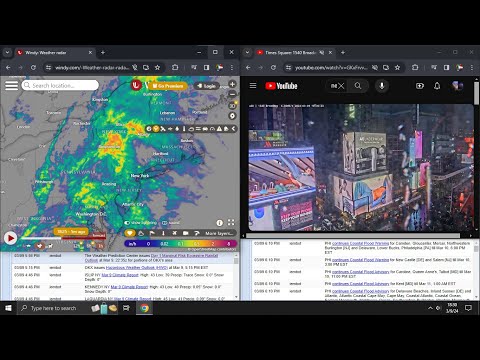 (Live) EST to EDT time zone change on stream! w/ KWO35 & Radar | 3/9 - 3/10