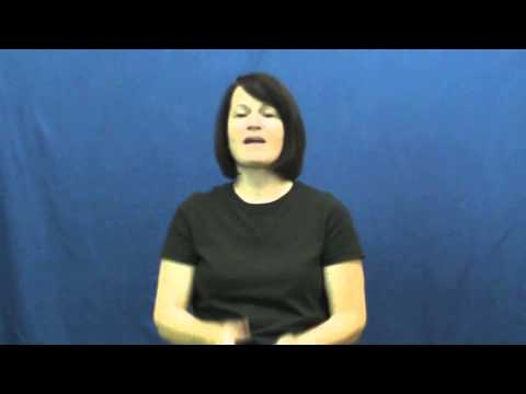American Sign Language ASL Video Dictionary - put in for