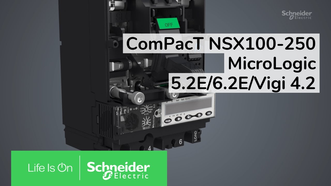 C2536E250 - Unidad de control MicroLogic 6.2 E para interruptor NSX 250 ...