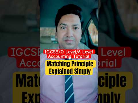 What Is the Matching Concept in Accounting? | Quick Explanation #shorts