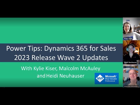 Power Tips: Dynamics 365 for Sales 2023 Release Wave 2