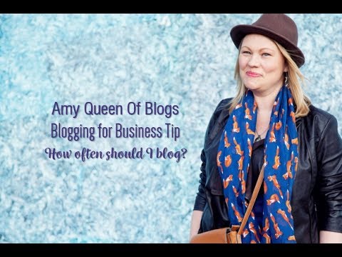 How to blog to grow your business - Top tip: How Often?