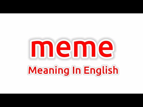 Meme Meaning | Meme Meaning In English | Meaning Of Meme | What Is The Meaning Of Meme