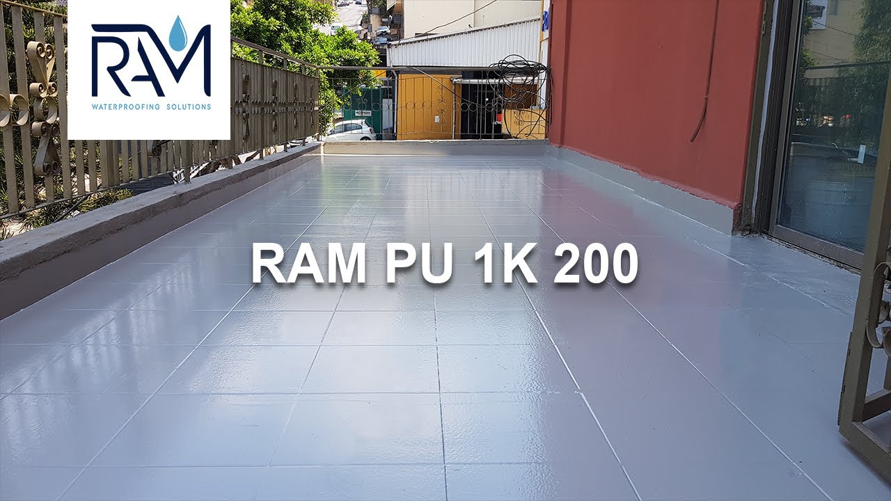 Waterproof Polyurethane Coatings - How to Guide | RAM Waterproofing