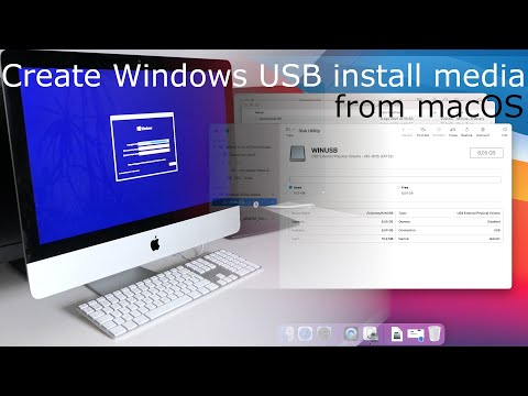 Create bootable Windows 10 installation USB from macOS
