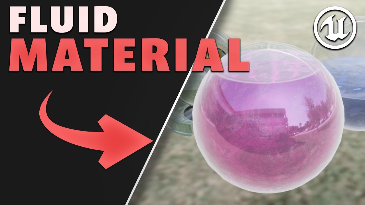 How to get a Fluid Material in UE5