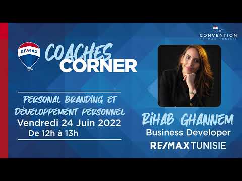 Coaches corner RE/MAX Tunisie