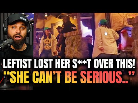 Unhinged Progressive Wearing Luigi T-Shirt Attacks Elderly MAGA Couple in Restaurant