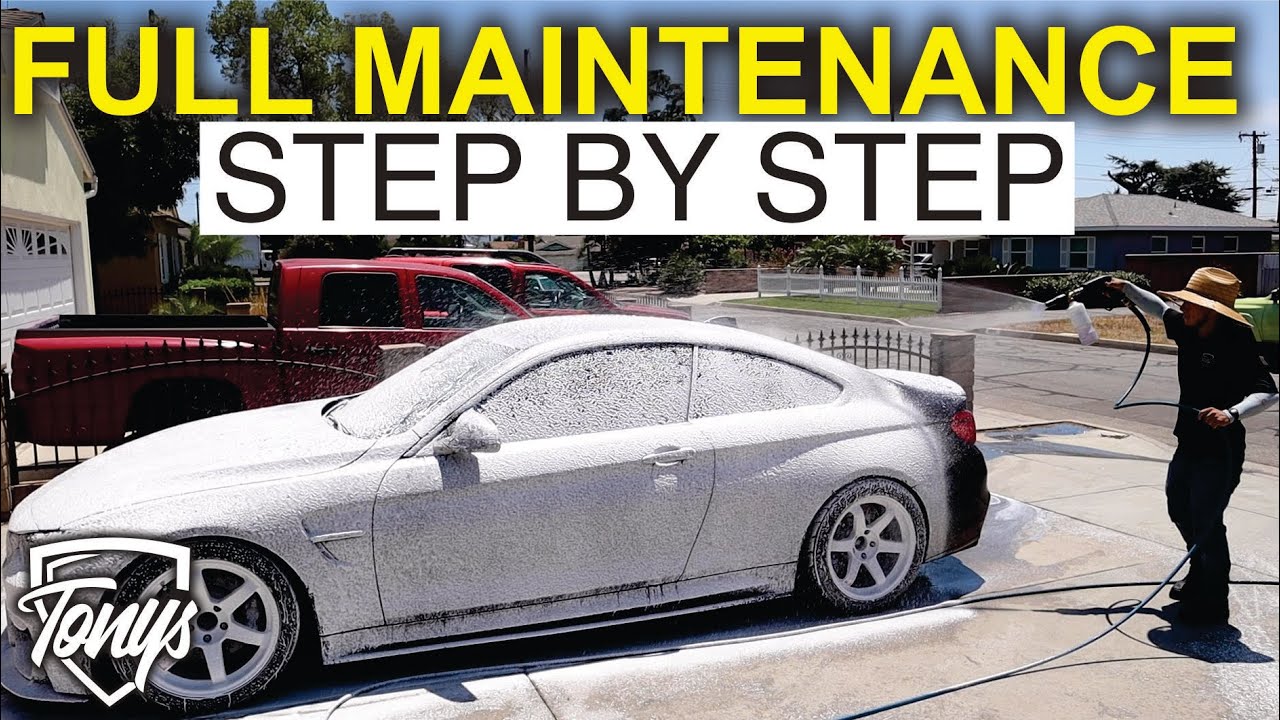 How I Do My Maintenance Detail Step By Step - Tony's Professional Touch
