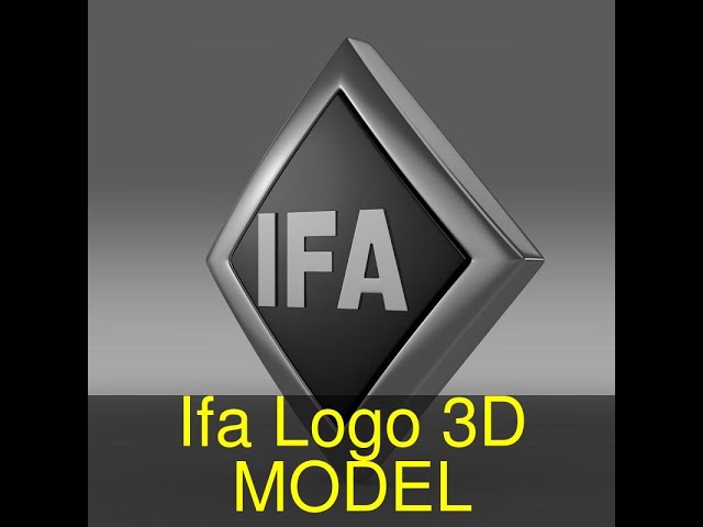 Ifa Logo 3D Model - FlatPyramid