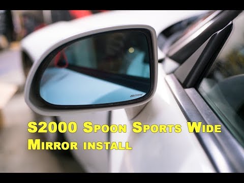 Parts Review/ DIY: Spoon Sports Hydro-Blue Wide Mirror Glass Set ...