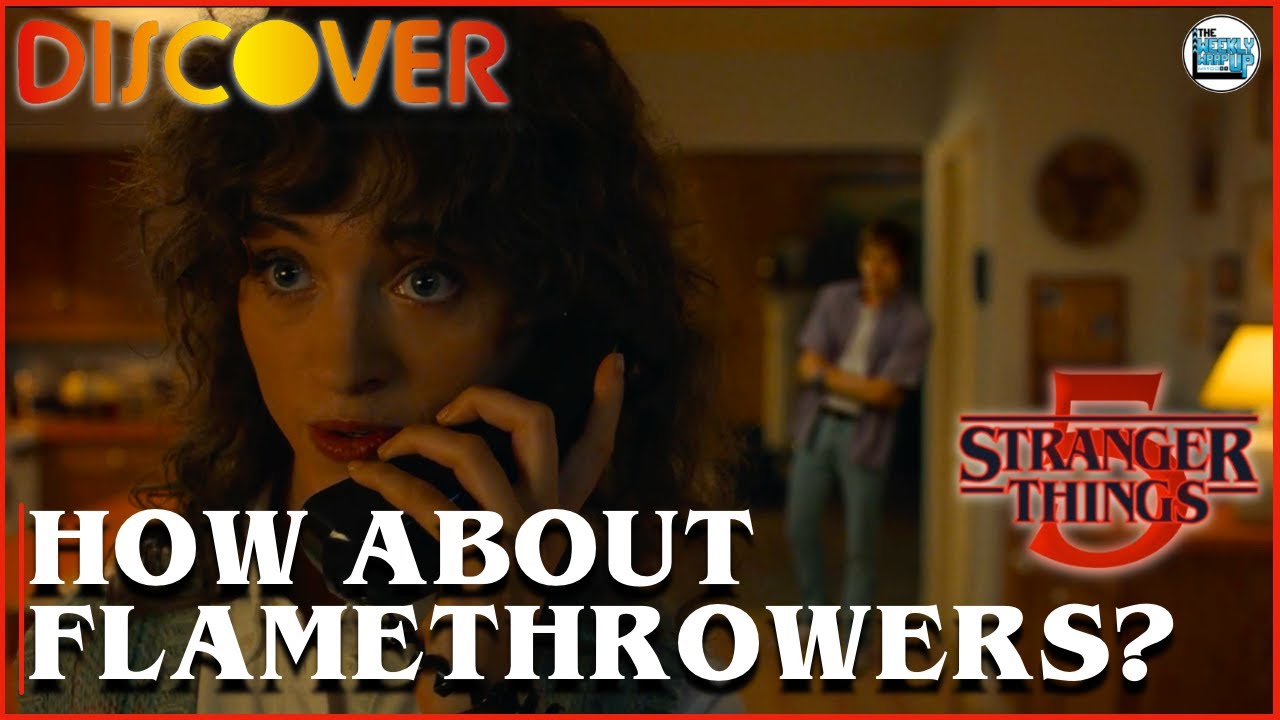 Stranger Things 5 Marketing With Discover Card  and Nancy Wheeler