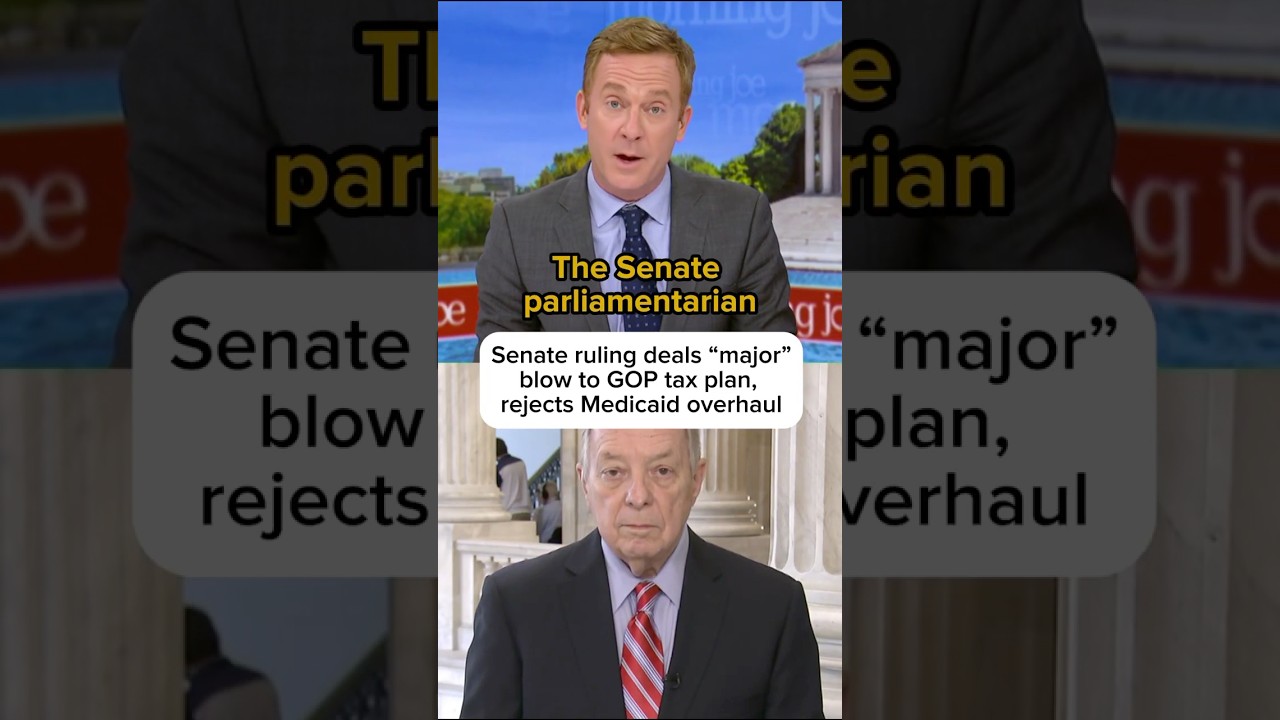 Senate ruling deals 'major' blow to GOP tax plan, rejects Medicaid overhaul