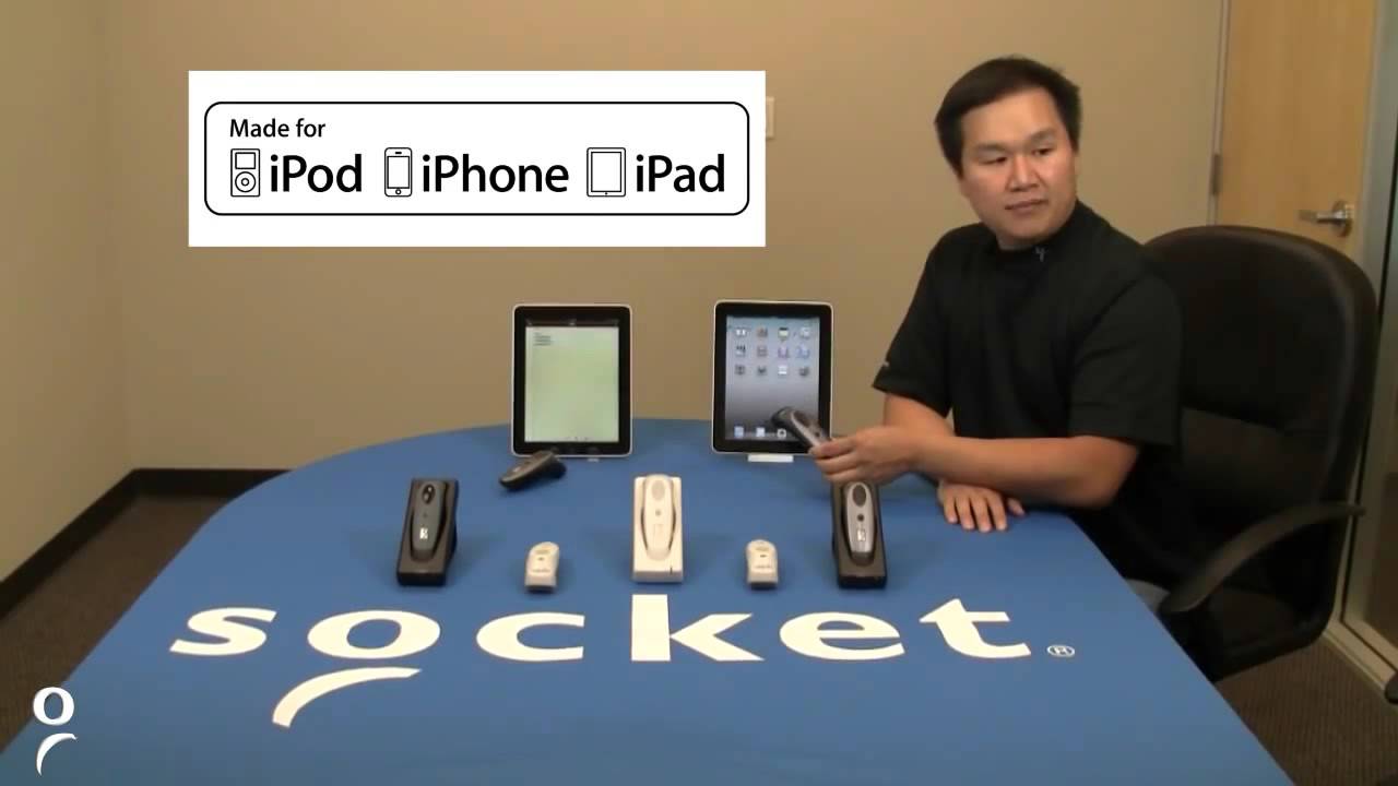 Socket Mobile Comparison CHS 7Xi Apple vs 7X Bar Code Scanners