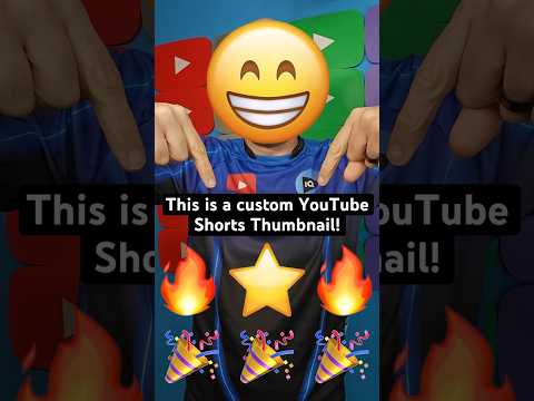 How to Create a Thumbnail on YouTube Shorts (100% Working)