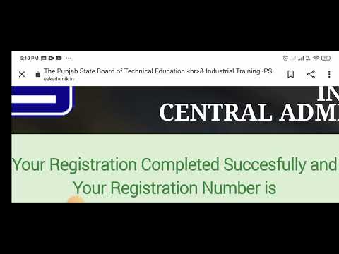 How to fill online application form for diploma admissions |psbte | ccet sec-26 Chandigarh|diploma