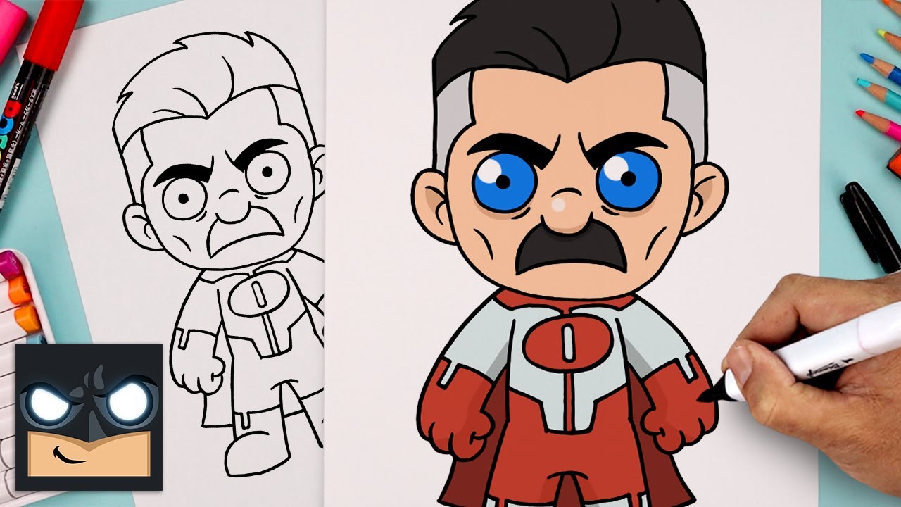 How To Draw Omni-Man | Invincible