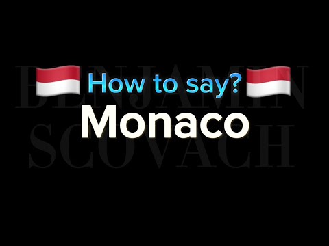 How to pronounce Monaco?(CORRRECTLY)