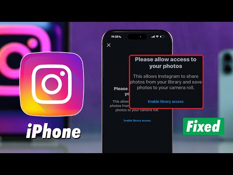 Fix- Instagram Photo Access Not Working iPhone in 2025! [Allow Camera Access]