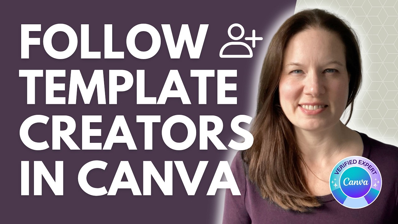 How to Follow Your Favourite Canva Template Creators