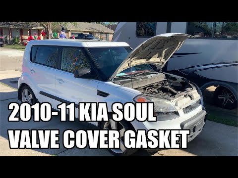 2010-2011 Kia Soul Valve Cover Gasket Replacement [CHEAP AND FAST]