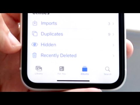 How To Lock Hidden Photos On iPhone!