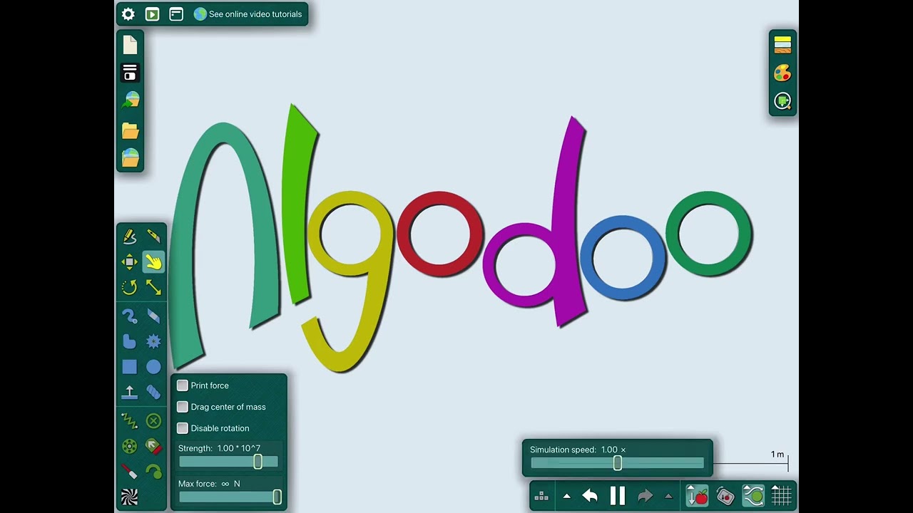 Algodoo fanmade new intro