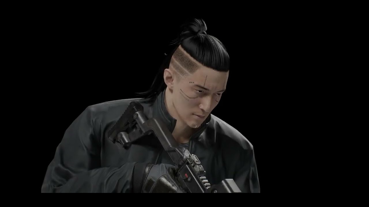 3D Character Design Model / AAA Game Art Studio - cyberpunk style