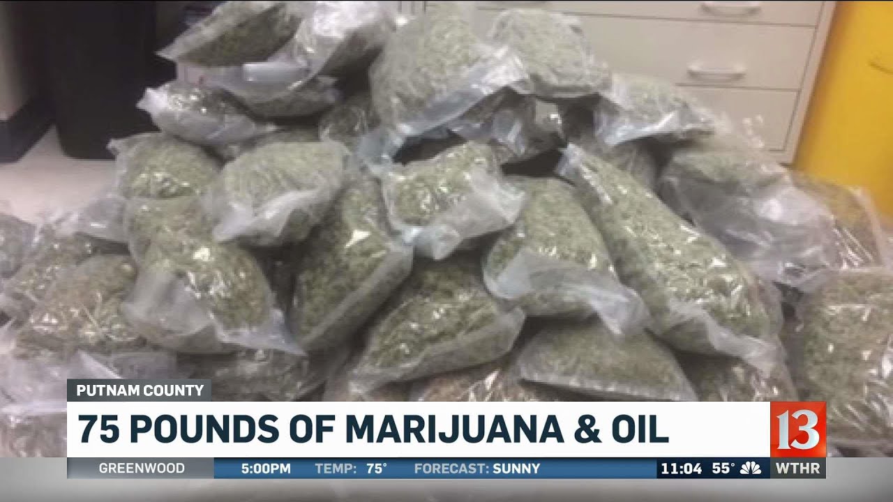 Police seize 75 pounds of marijuana during I-70 traffic stop