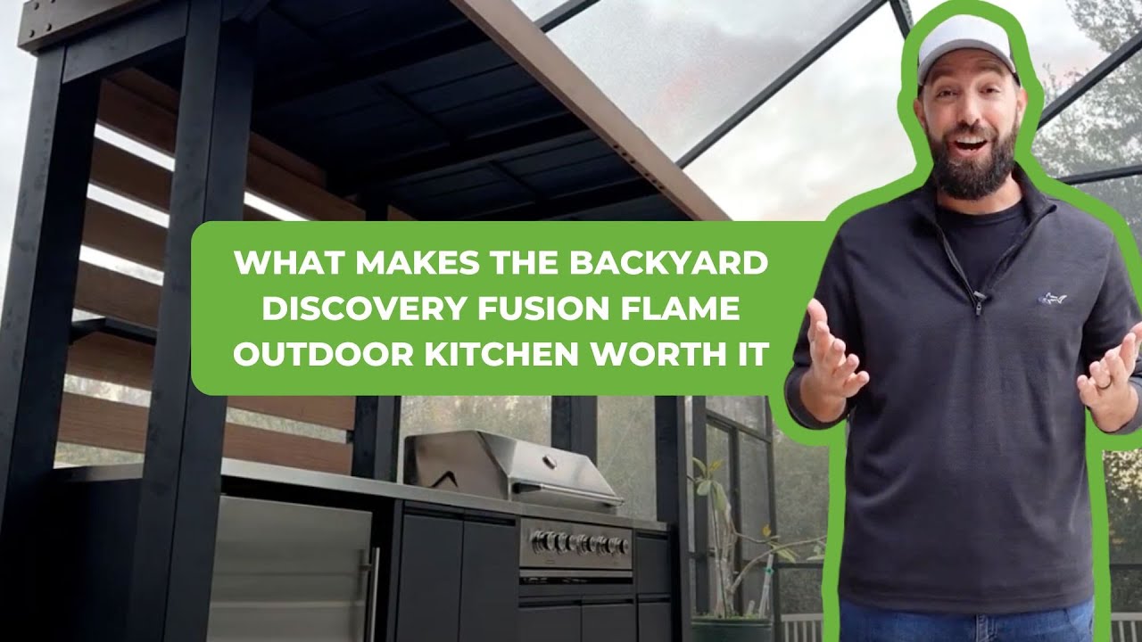 What Makes the Backyard Discovery Fusion Flame Outdoor Kitchen Worth It