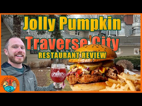 Jolly Pumpkin Old Mission Peninsula Restaurant Review | Traverse City Michigan | Must Visit Location