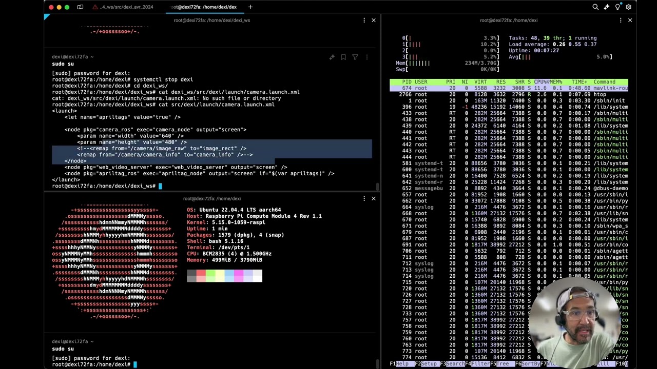 DEXI Dev: ROS2 Topic Remapping for April Tag Detection
