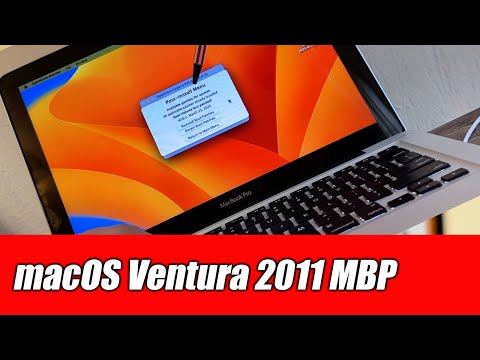 ???? OpenCore Legacy Patcher 0.6.2 macOS Ventura in a 2011 Macbook Pro Black Box Fix How to Update ????